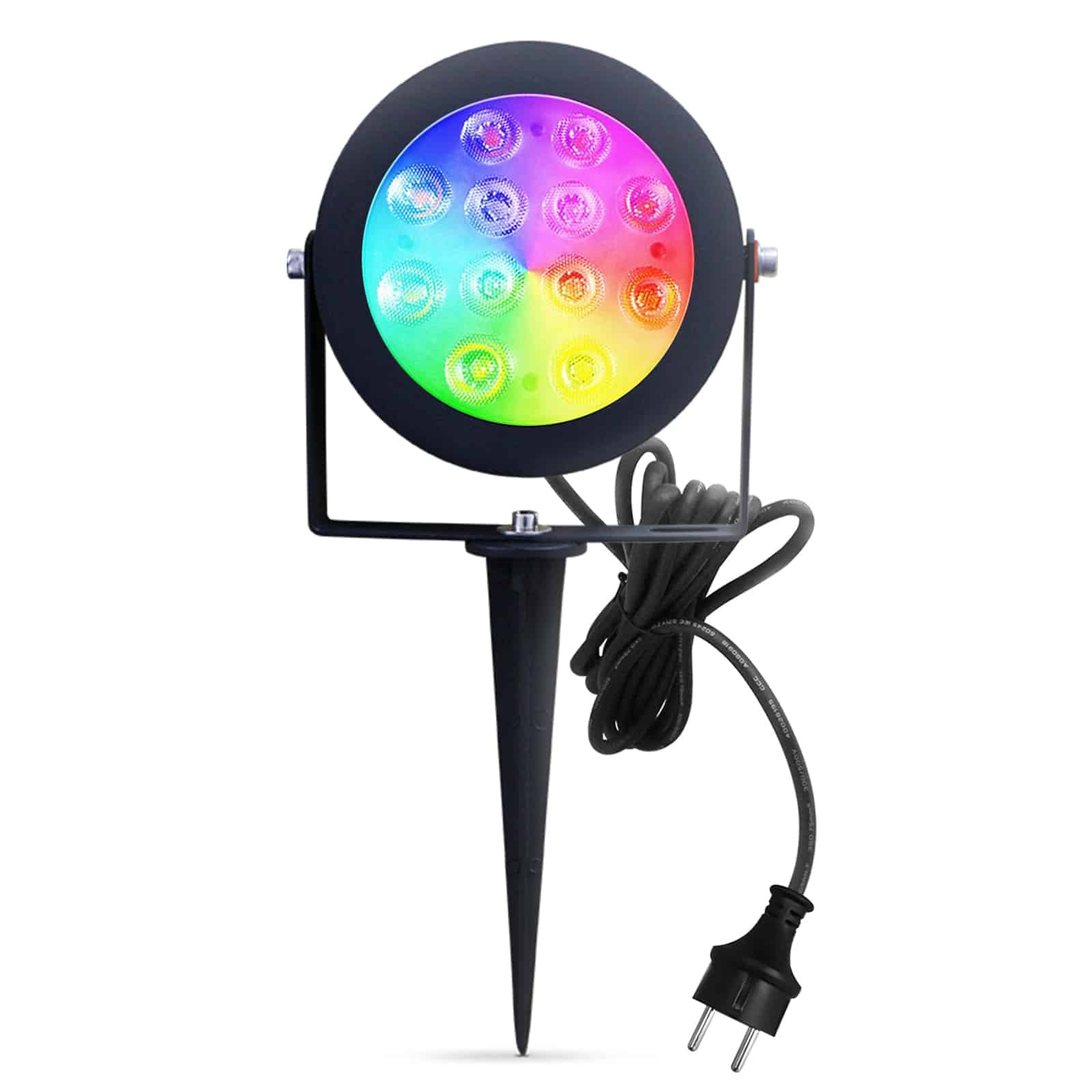 Gledopto Utomhus Led, 12W, IP65, RGB+CCT, Zigbee - Lysiq.se